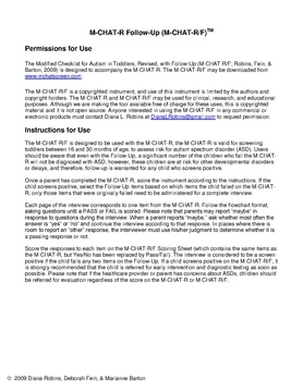 Autism Screening - UofL General Peds