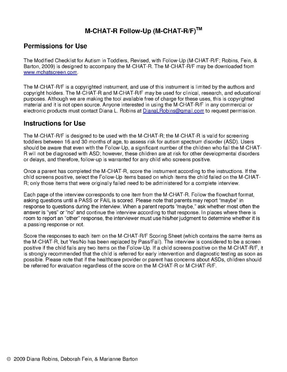 File:MCHAT Follow-Up.pdf - UofL General Peds